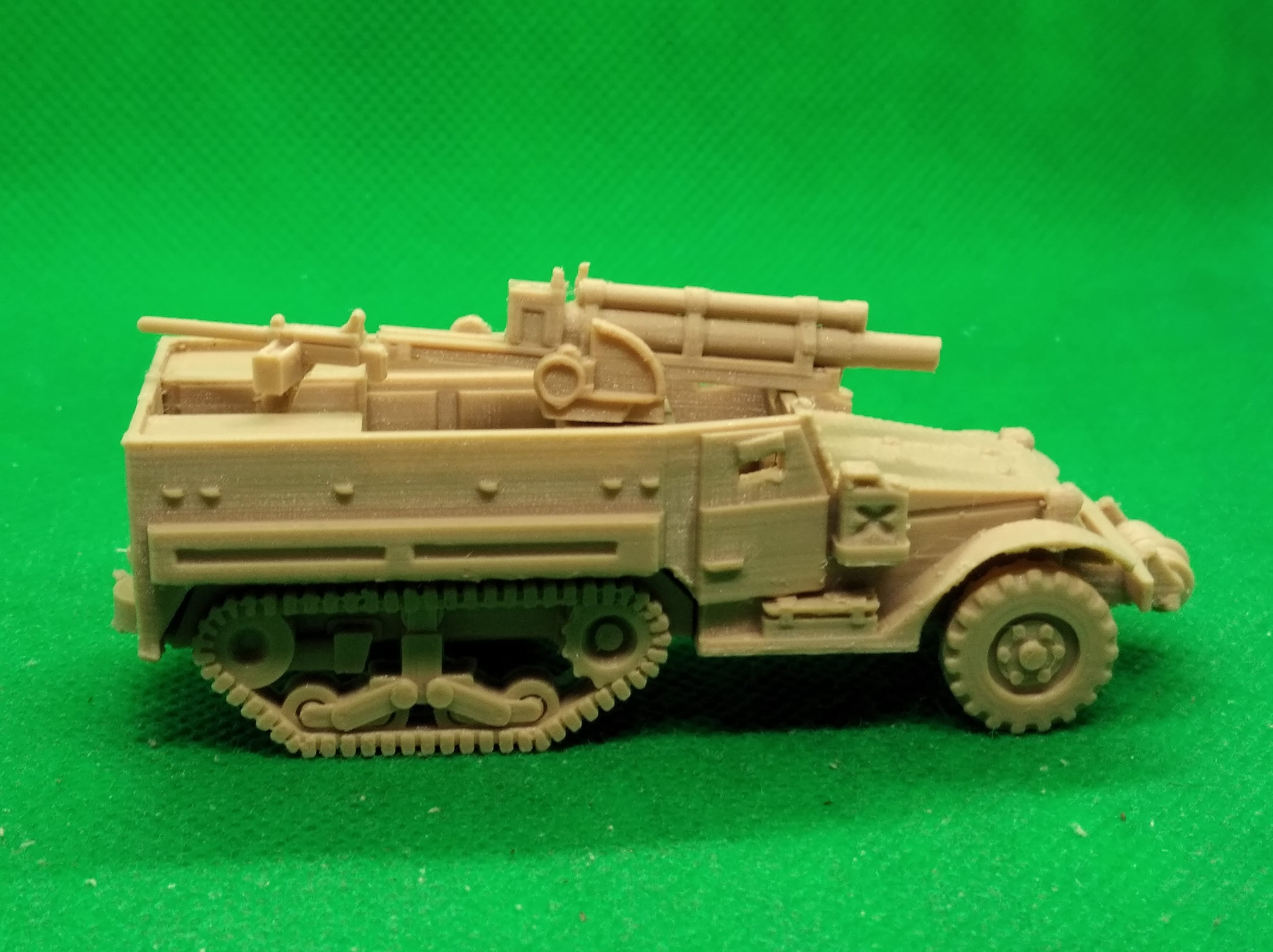 1/72 Scale United States T19 Half-track Howitzer Motor Carriage (HMG ...