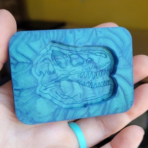 2 Inch, Dinosaur Head Mold, T-rex Mold, Dino Head Mold, Dino Skull Mold ...
