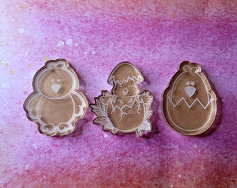 Egg and Chick Mold - Etsy