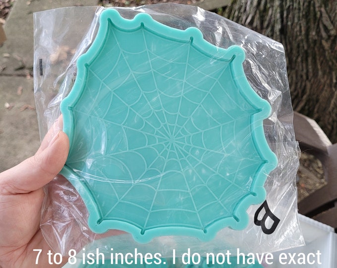 7 Inch, Spider Web Mold, B Grade Mold, Resin Mold, Silicone Mold - Etsy