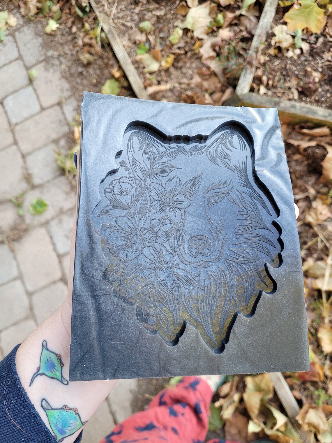 Wolf Mold Floral Wolf Mold Resin Mold Crafting Mold Floral - Etsy