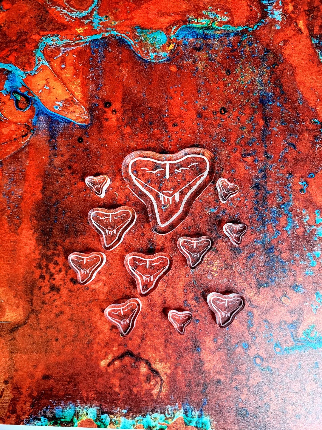 Bull Shark Tooth Mold, Shark Teeth Mold, Shark Mold, Resin Mold, Mold ...