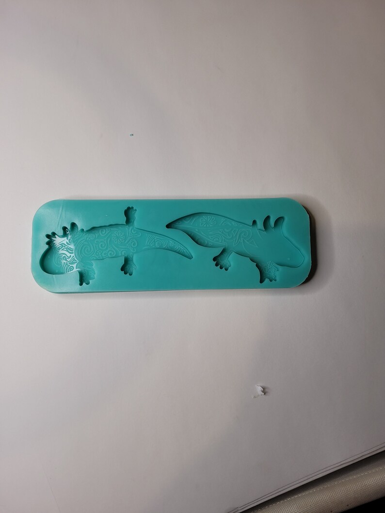 Axolotl Pair Mold Axolotl Mold Amphibian Mold Resin Mold - Etsy