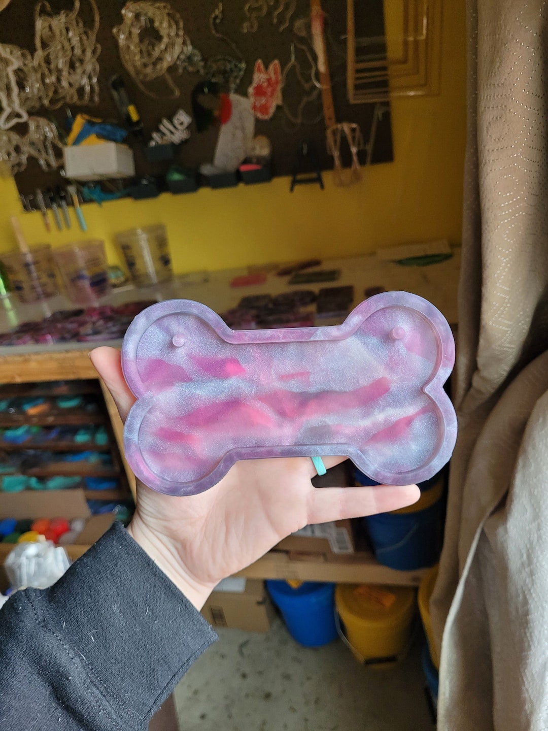 Bone Mold, Dog Tag Mold, Dog Name Create Mold, Dog Name Mold, Custom ...
