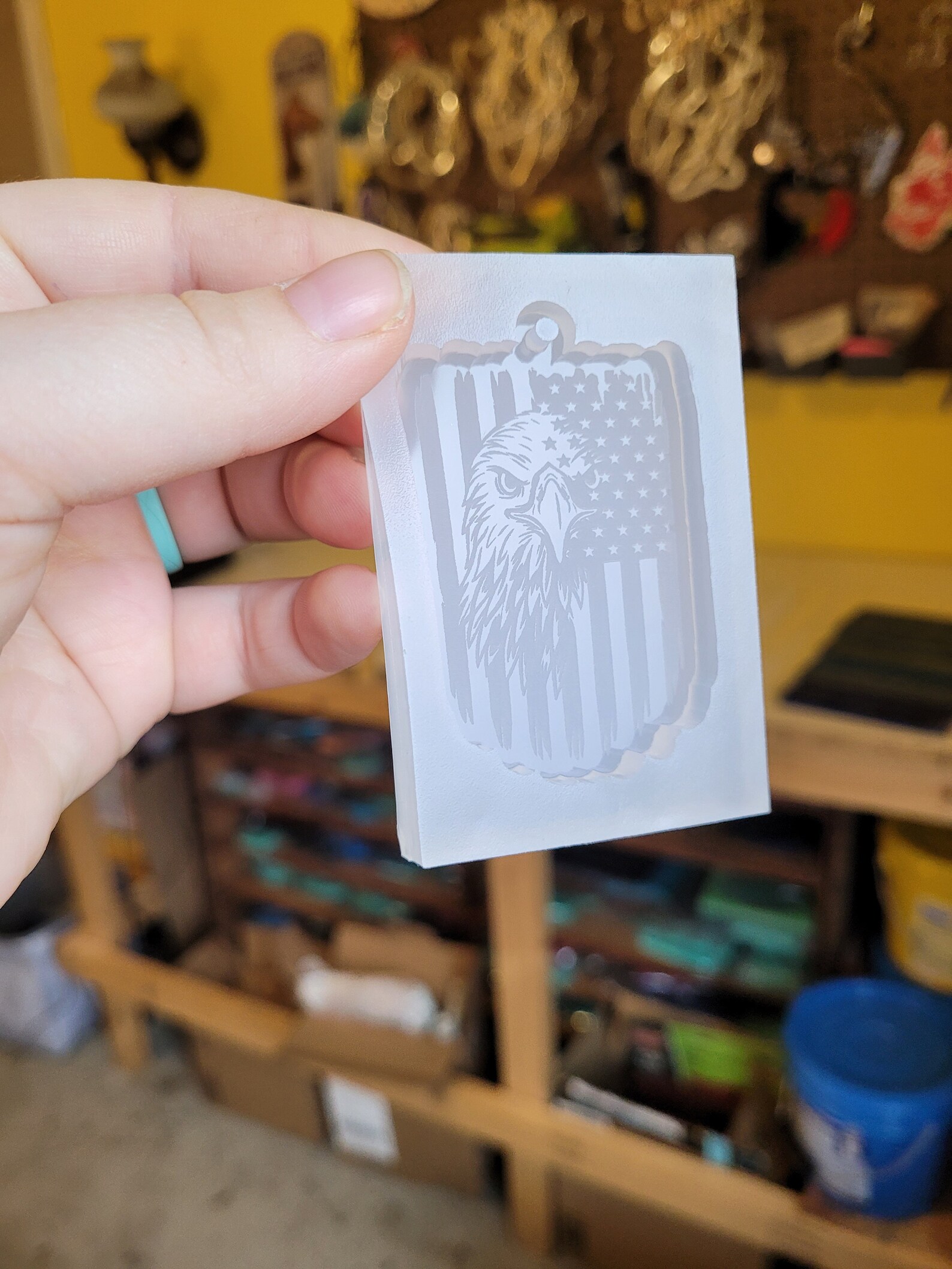 2.5 Inch, Eagle Mold, Resin Mold, Flag Mold, Freedom Mold, American ...