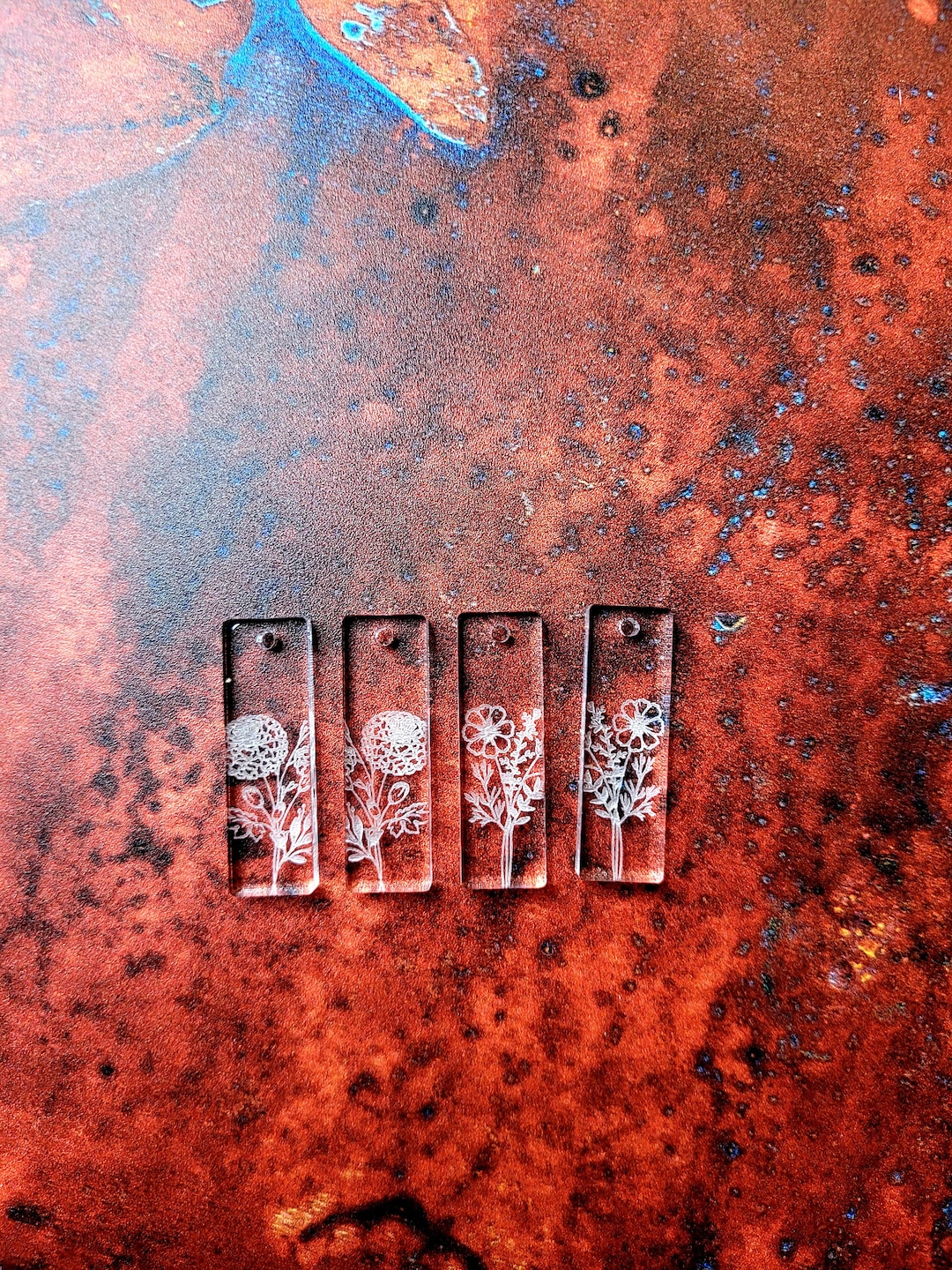 1.25 Inch, October Birth Flower Mold, Cosmo Earring Mold, Marigold ...