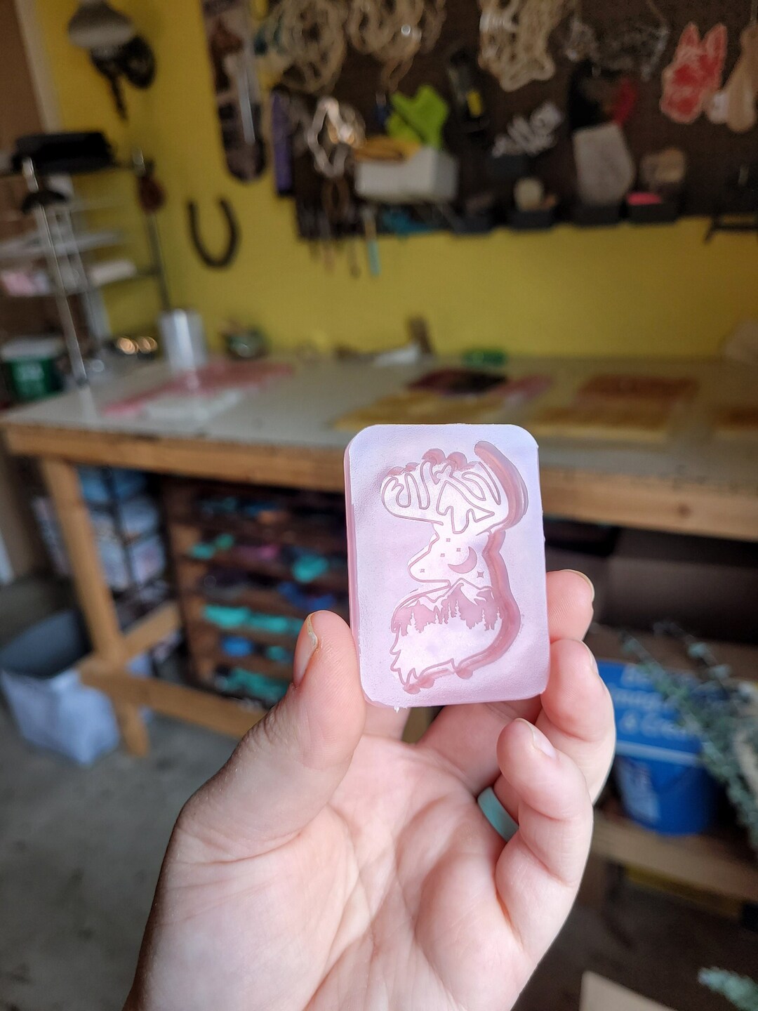 Buck Mold, Wilderness Mold, Outdoors Mold, Mountain Mold, Scenic Mold ...