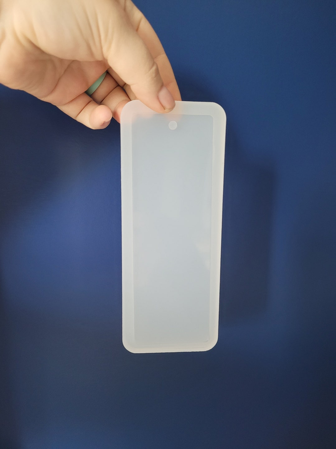 6 Inch, Plain Bookmark Mold, Reading Mold, Silicone Mold, Resin Mold ...