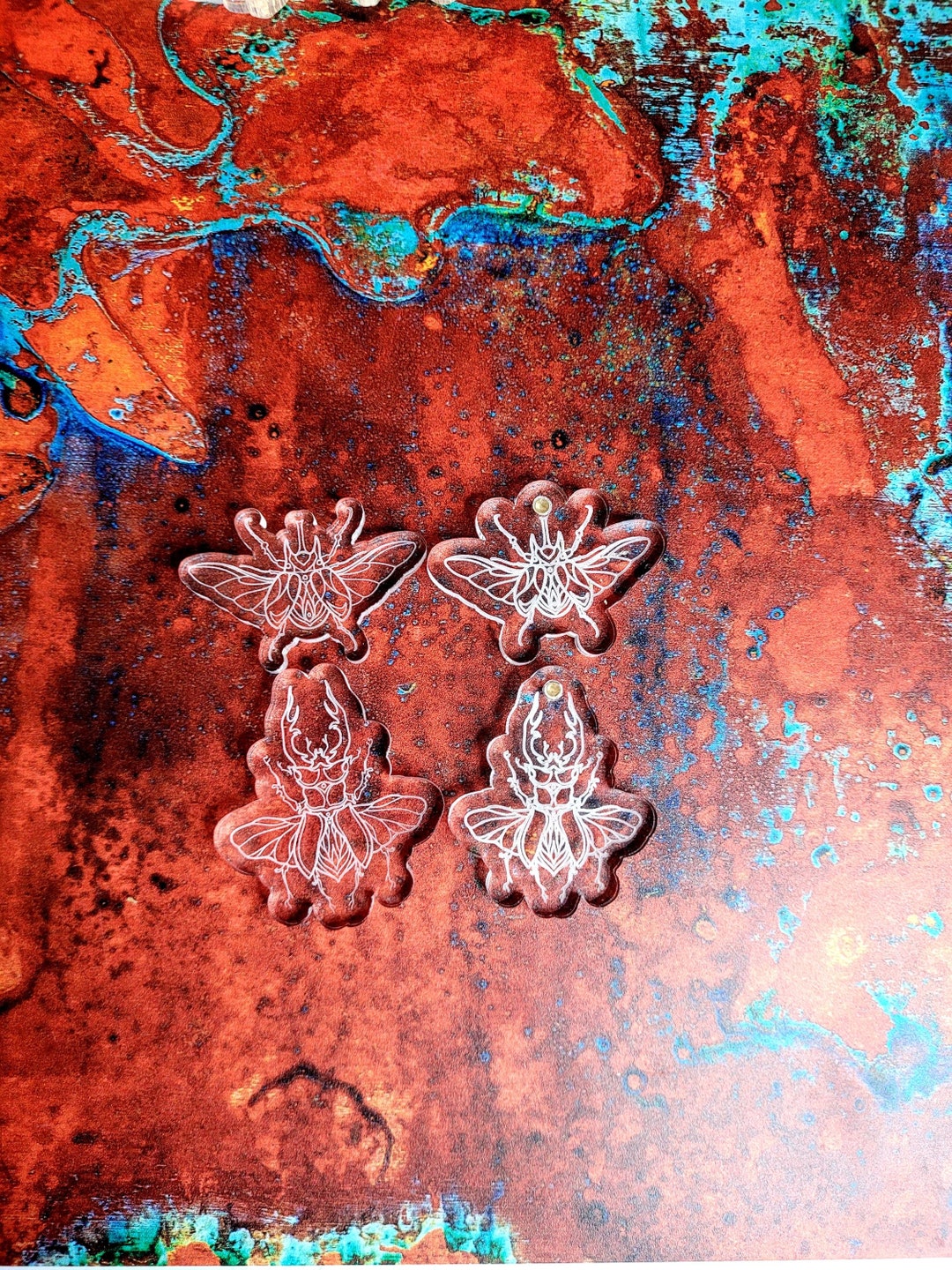 Bug Mold, Scarab Beetle Mold, Beetle Mold, Insect Mold, Dog Tag Mold ...