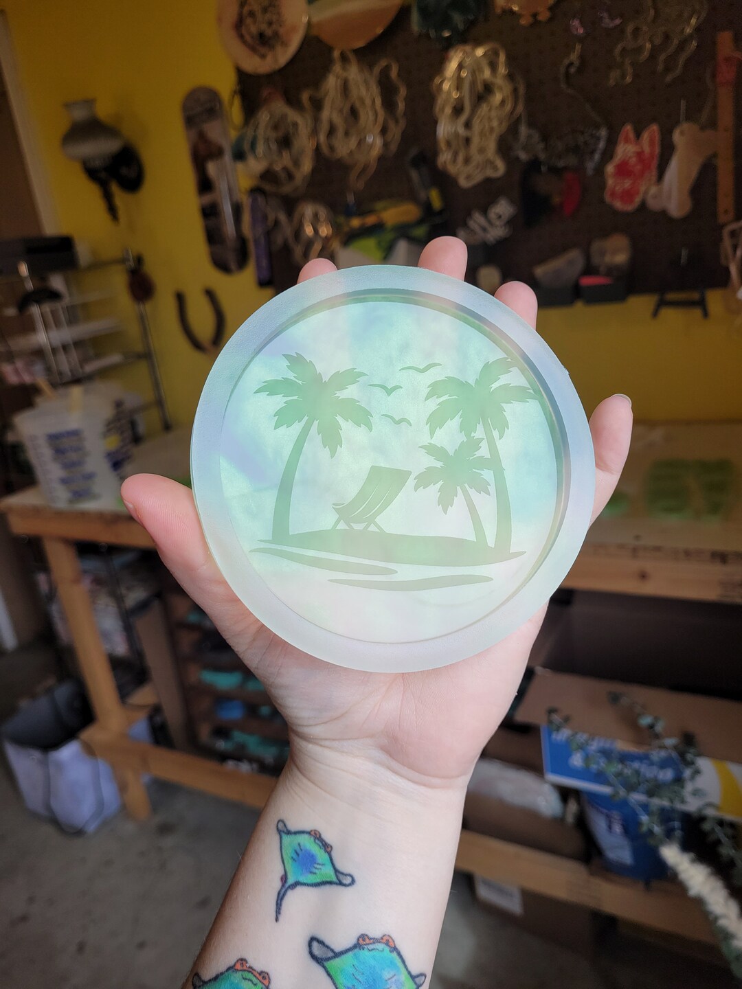 Beach Mold, Plam Tree Mold, Beach Scene Mold, Ocean Mold, Sea Mold ...