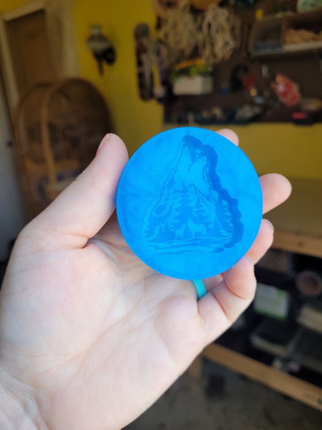 2 Inch, Wolf Mold, Wilderness Mold, Howling Wolf Mold, Animal Mold ...