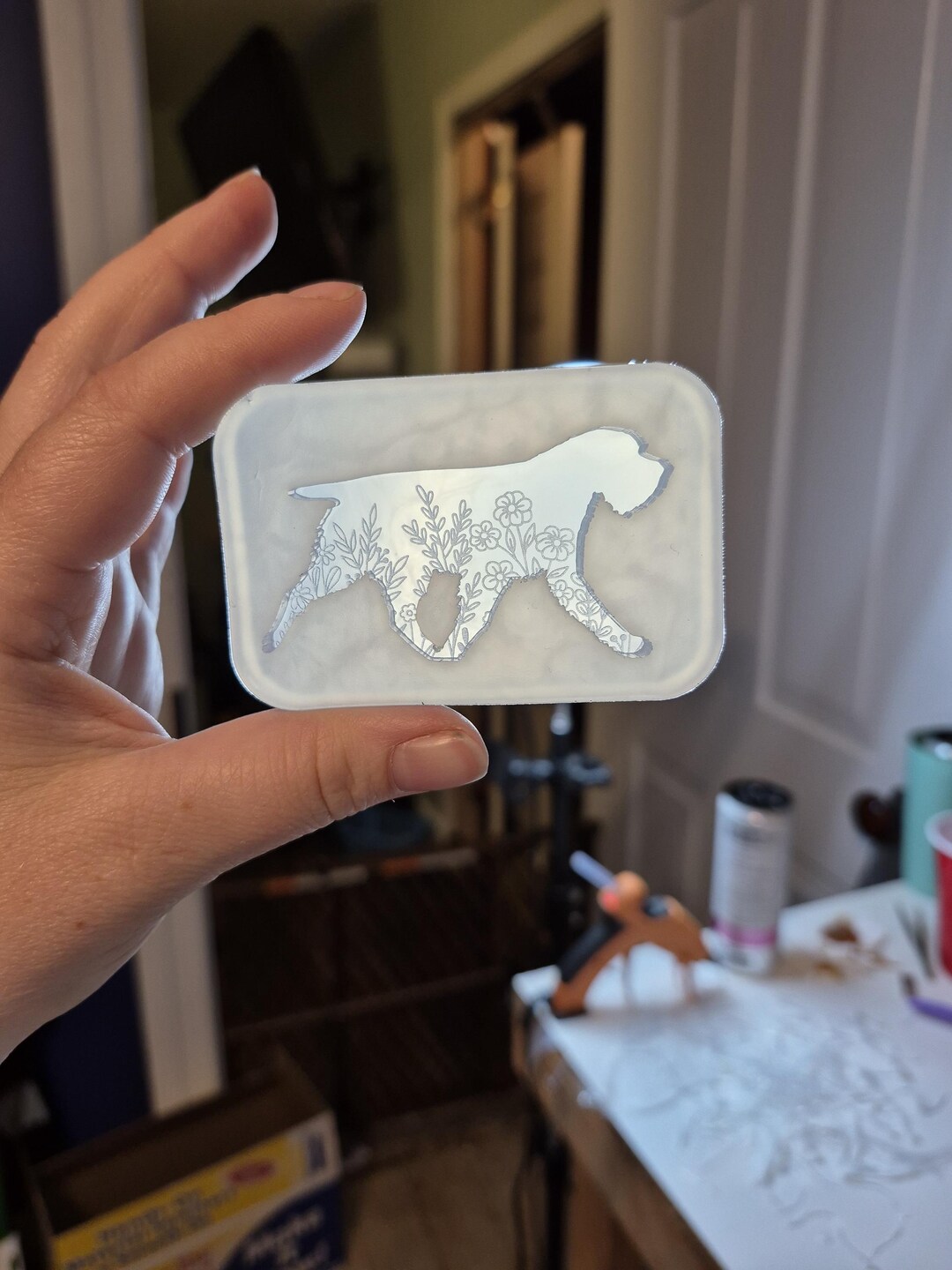 2.5 Inch, German Wirehair Pointer Mold, Dog Mold, Puppy Mold, Dog ...