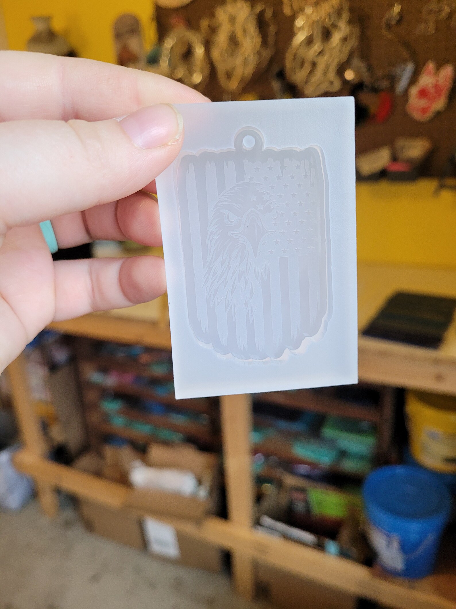 2.5 Inch, Eagle Mold, Resin Mold, Flag Mold, Freedom Mold, American ...