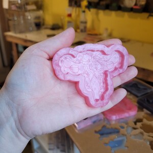Uterus Mold, Female Mold, Ovary Mold, Reproductive Mold, Floral Mold ...