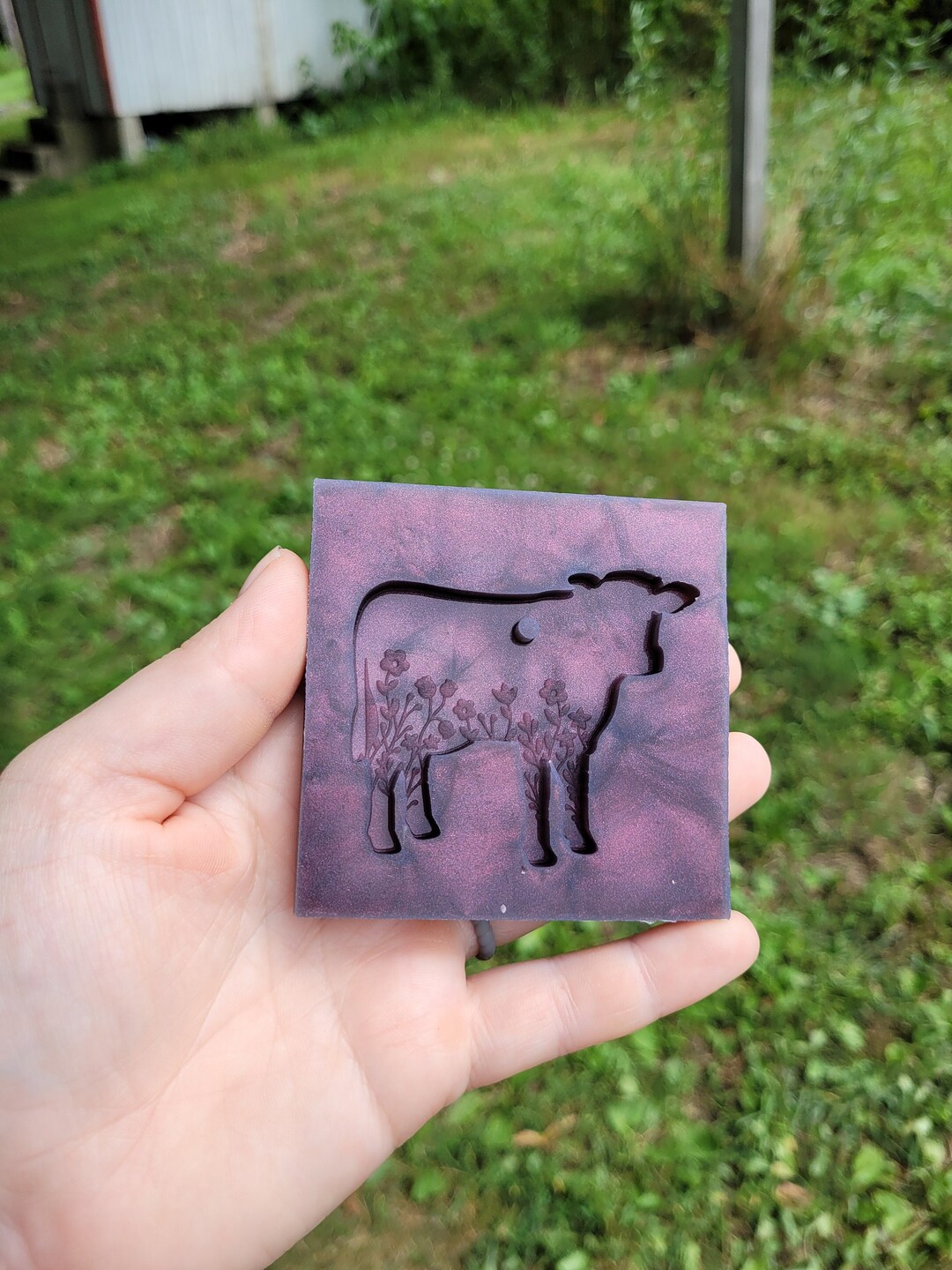 2.5 Inch, Cow Mold, Resin Mold, Crafting Mold, Craft Mold, Floral Cow ...
