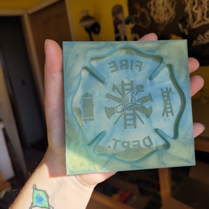 Fire Department Mold, Maltese Cross Mold, Resin Mold, Crafting Mold ...