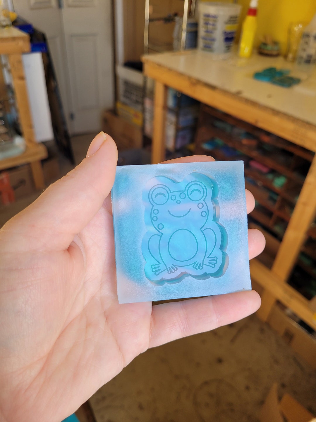 Frog Mold, Silicone Mold, Frog Mold, Mold, Resin Mold, Pond Mold ...