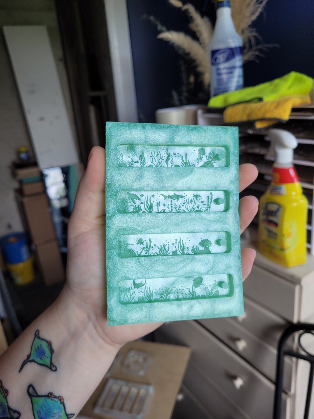 3 Inch, Sea Life Mold, Ocean Life Mold, Ocean Mold, Stingray Mold ...