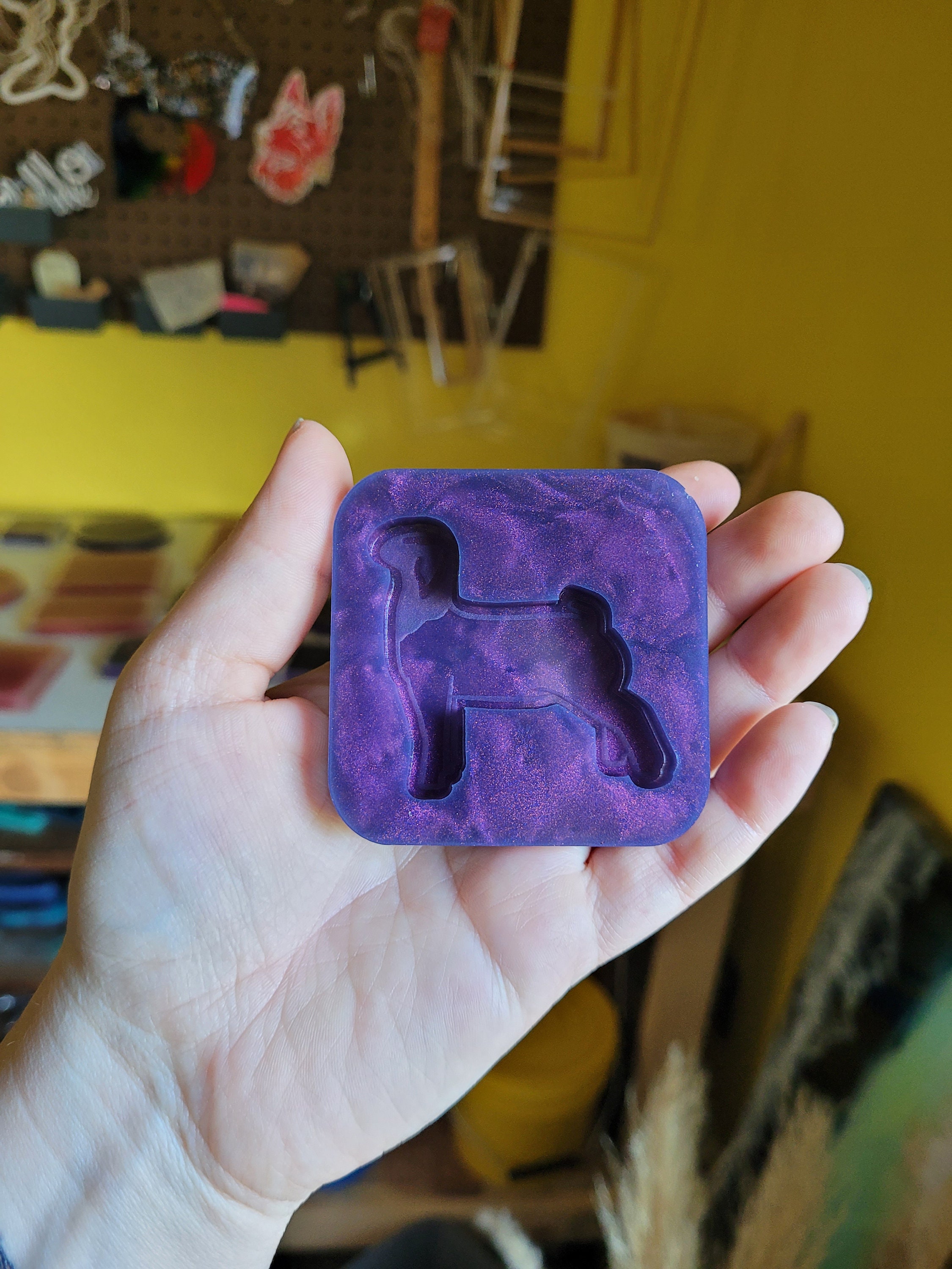 2-inch, Goat Keychain Mold, Show Goat Mold, Goat Mold, Buck Mold, Resin ...