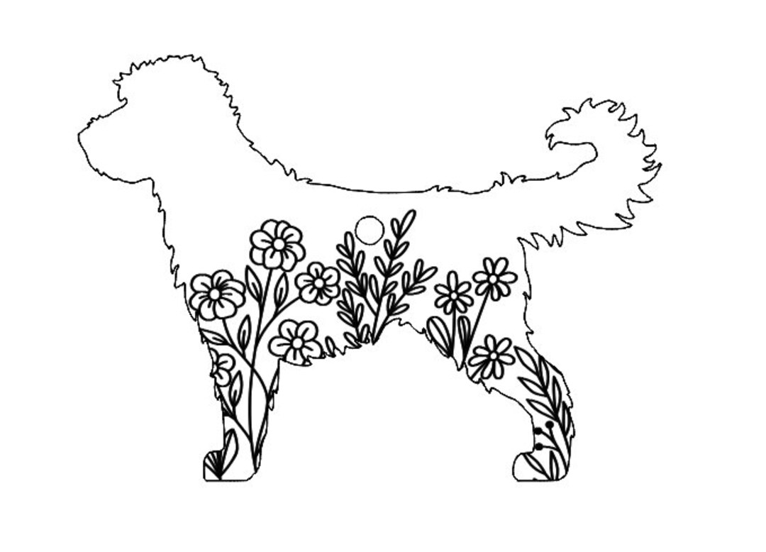 2.5 Inch, Doodle Mold, Dog Mold, Puppy Mold, Dog Keychain Mold, Poodle ...