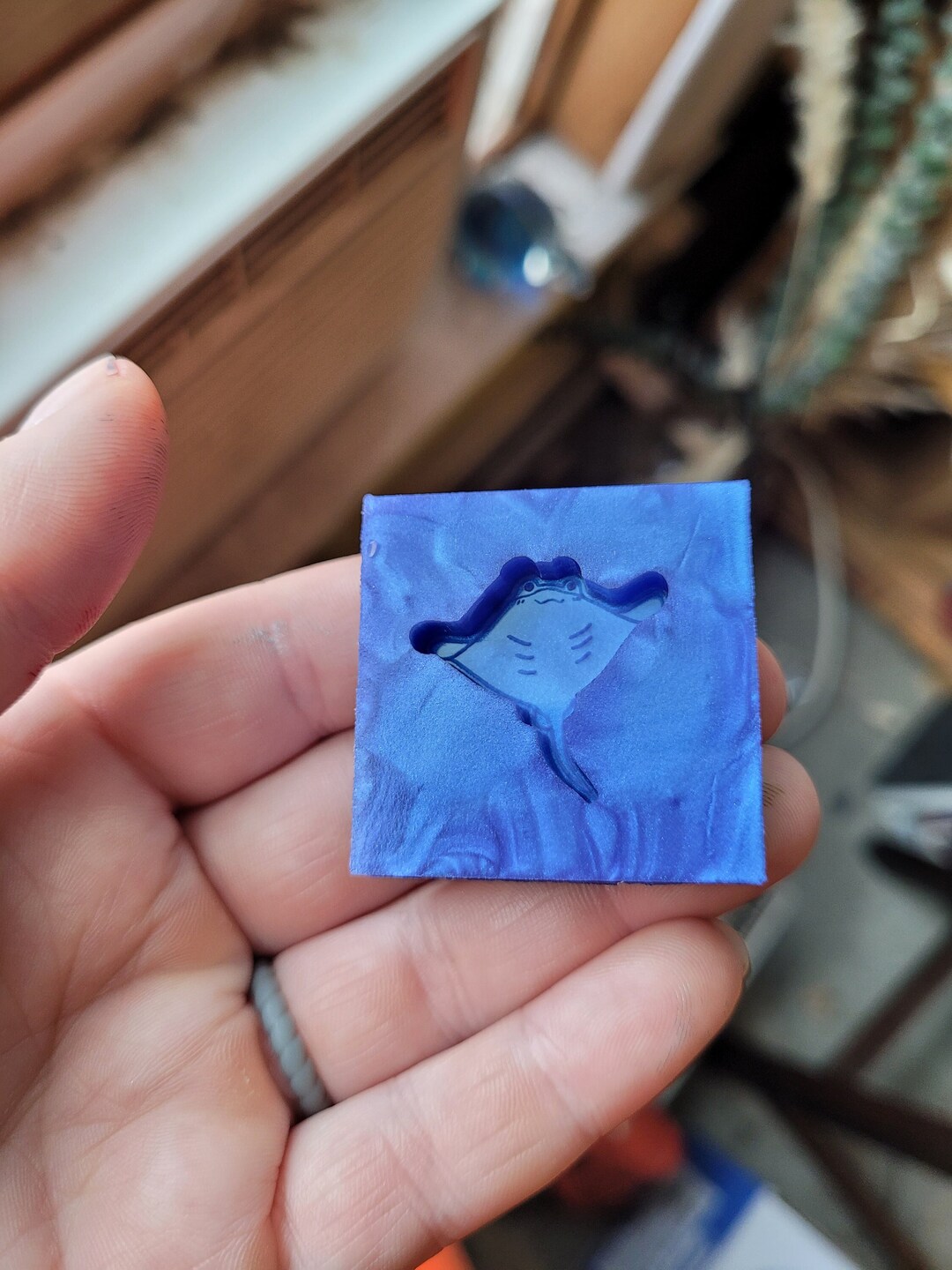 Stingray Mold, Silicone Mold, Animal Mold, Resin Mold, Ocean Mold, Sea ...