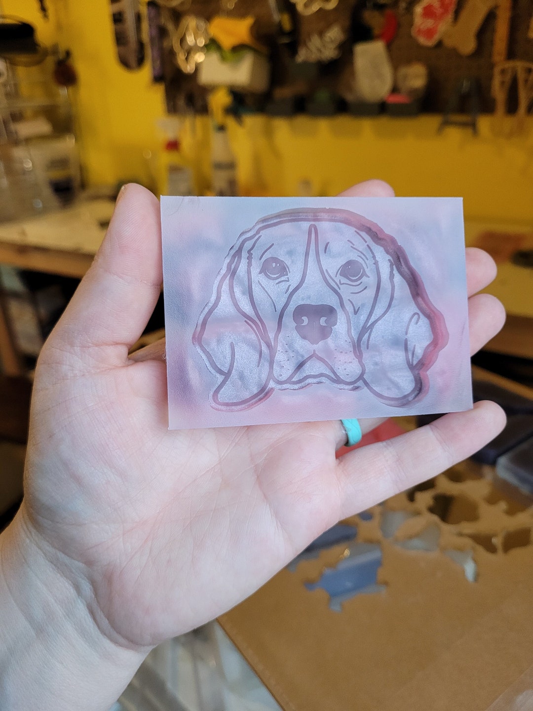 3 Inch, Beagle Mold, Dog Mold, Puppy Mold, Silicone Mold, Resin Mold ...