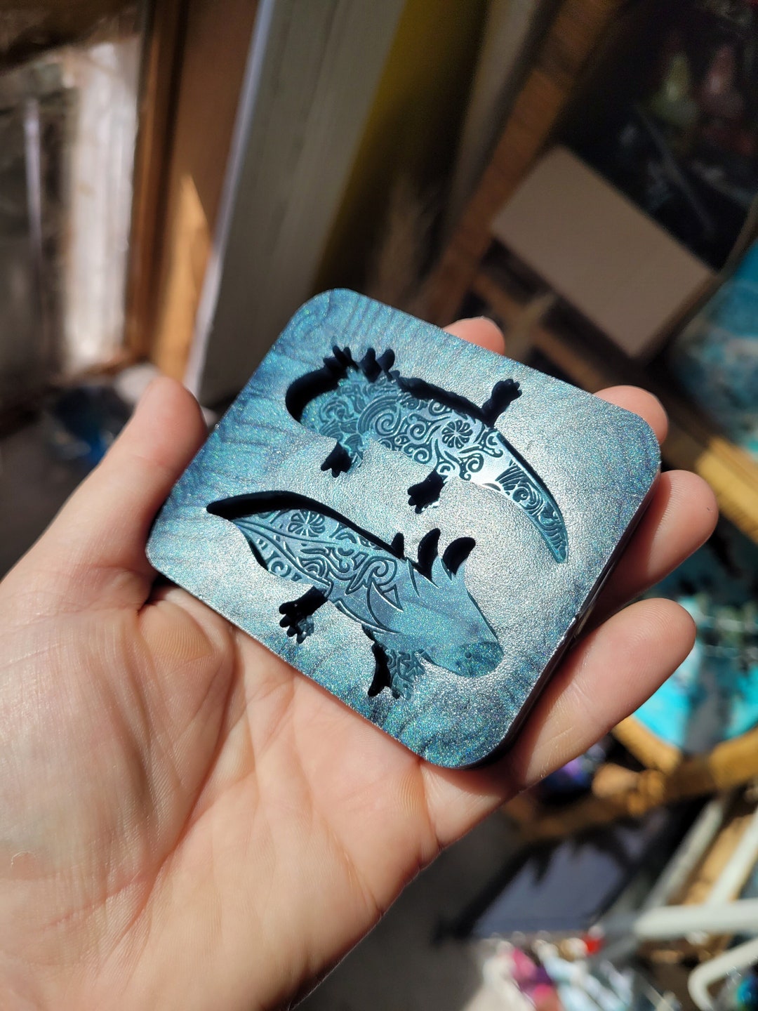 Axolotl Pair Mold Axolotl Mold Amphibian Mold Resin Mold - Etsy