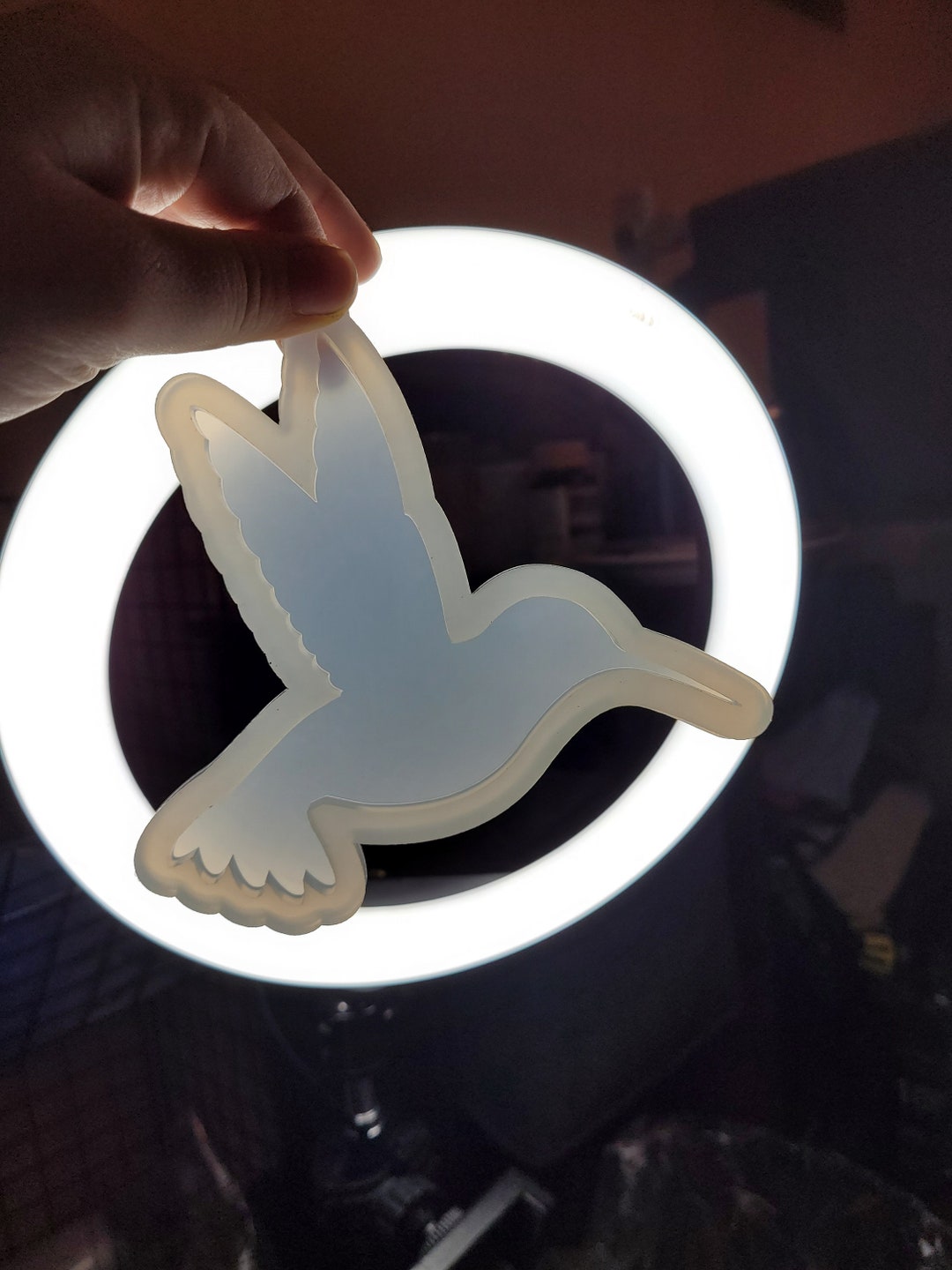 5 Inch, Hummingbird Bird Mold, Hummingbird Mold, Resin Mold, Flying ...