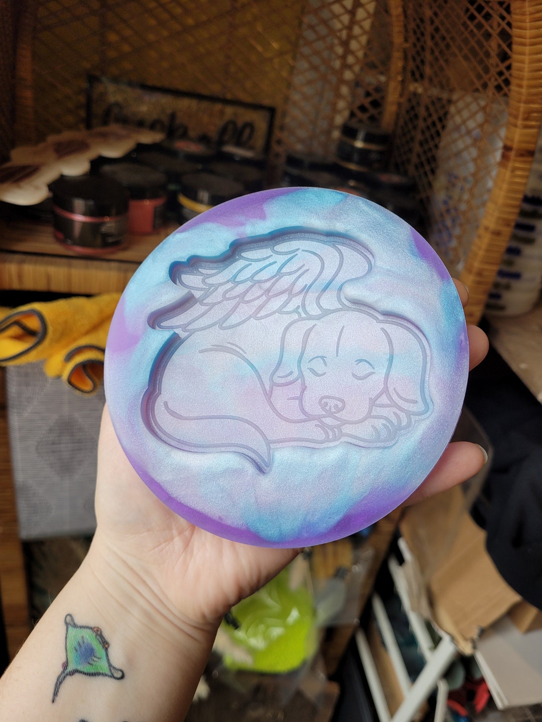 Pet Mold, Memorial Mold, Pet Memorial Mold, Pet Angel Mold, Dog ...