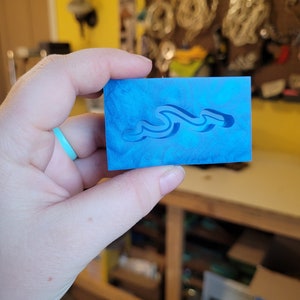 2-inch, Wave Mold, Resin Mold, Crafting Mold, Wavy Mold, Sea Mold ...