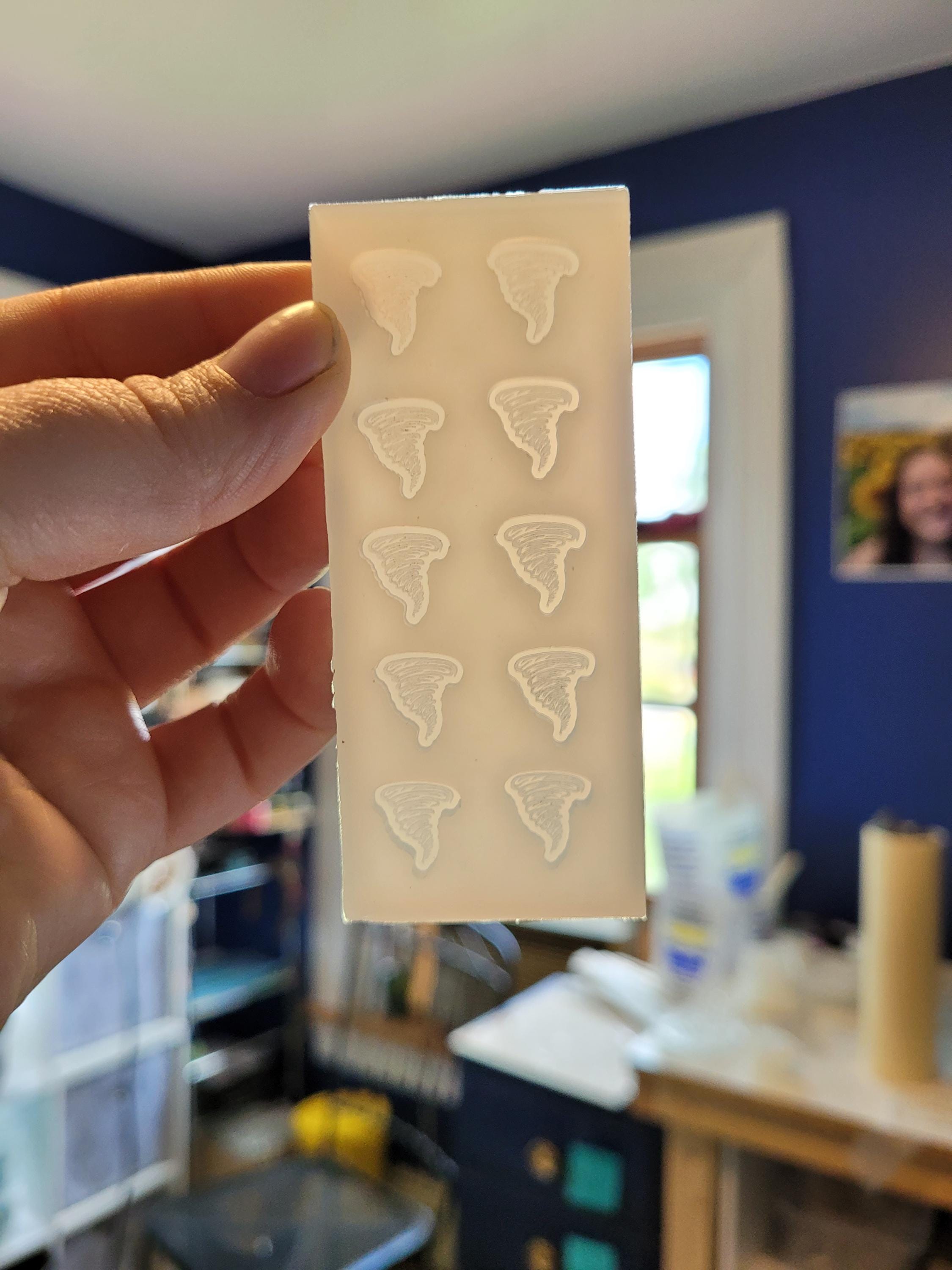 0.5 Inch, Tornado Earring Mold, Weather Earring Mold, Twister Earring ...