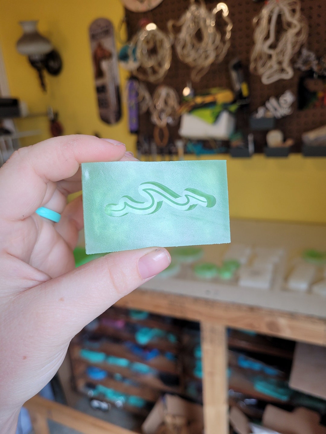 2-inch, Wave Mold, Resin Mold, Crafting Mold, Wavy Mold, Sea Mold ...