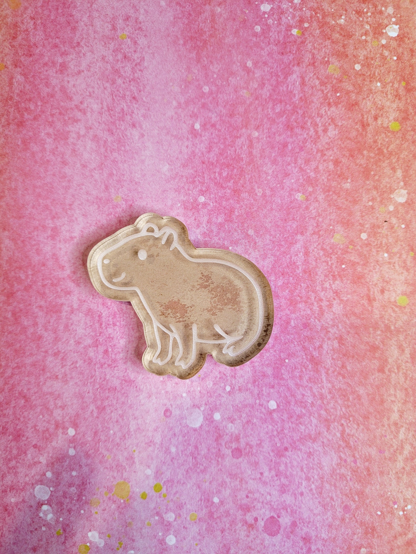 Capybara Mold, Silicone Mold, Resin Mold, Animal Mold, Keychain Mold ...