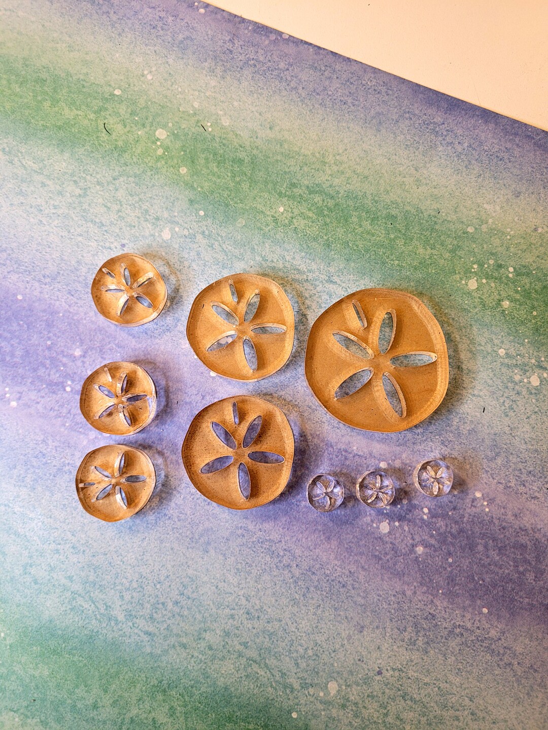 Sand Dollar Mold, Resin Mold, Mold, Craft Mold, Beach Mold, Silicone ...
