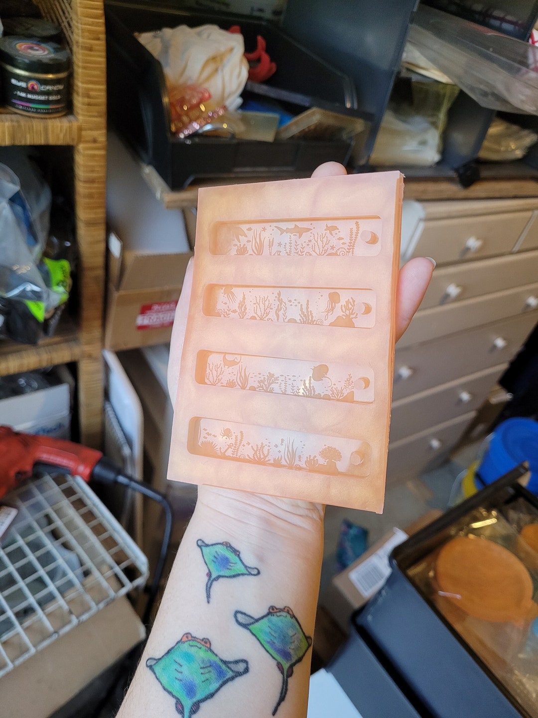 3 Inch Sea Life Mold Ocean Life Mold Ocean Mold Stingray - Etsy