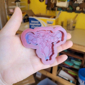 Uterus Mold, Female Mold, Ovary Mold, Reproductive Mold, Floral Mold ...