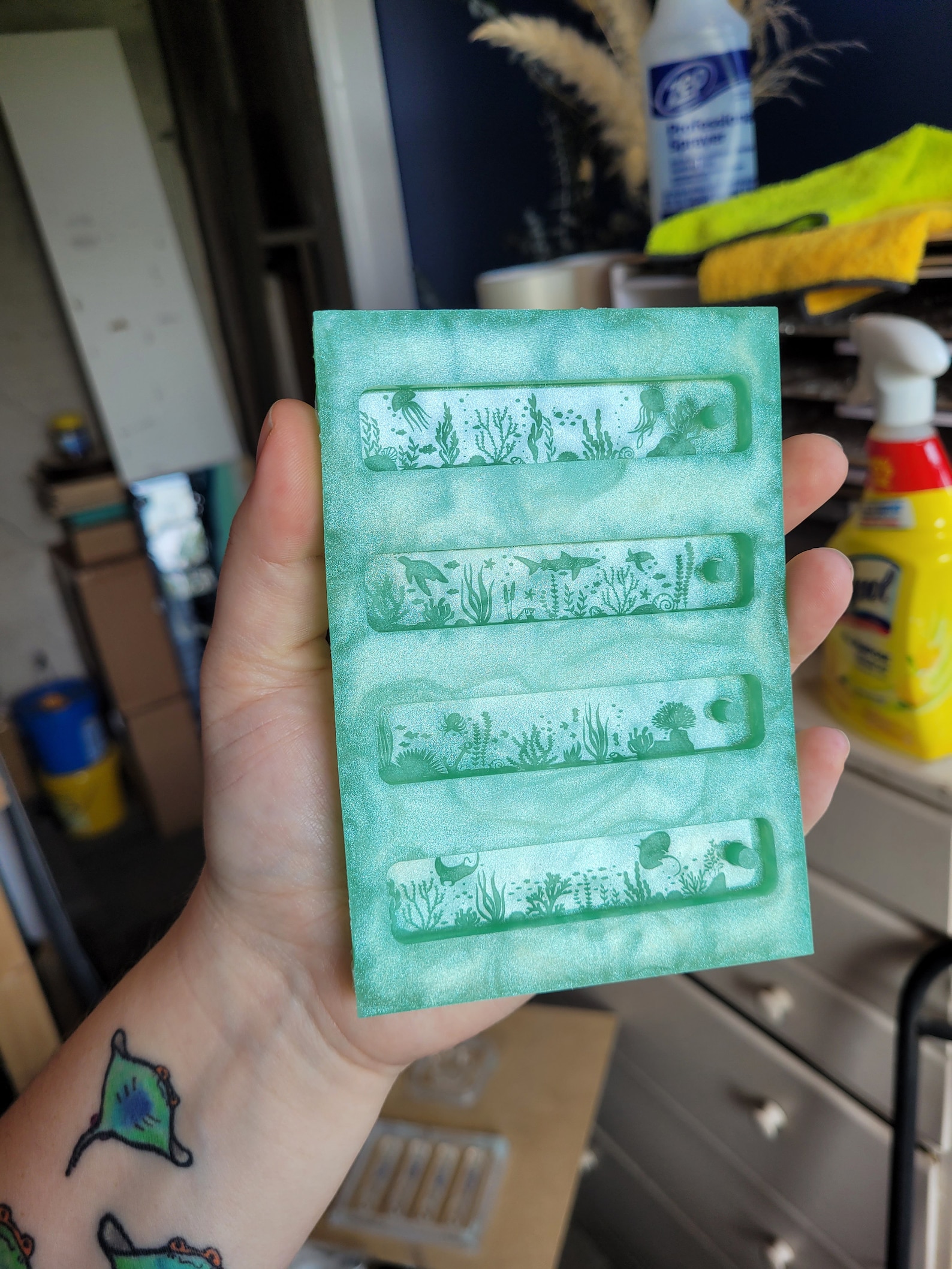3 Inch, Sea Life Mold, Ocean Life Mold, Ocean Mold, Stingray Mold ...