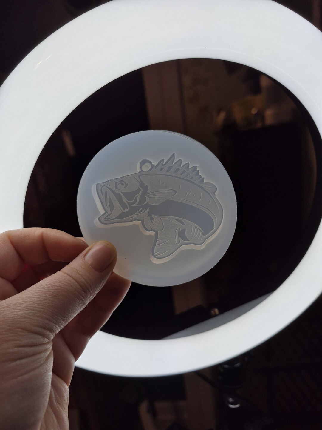 Largemouth Bass Mold, Fish Mold, Fishing Mold, Bass Mold, Silicone Mold ...