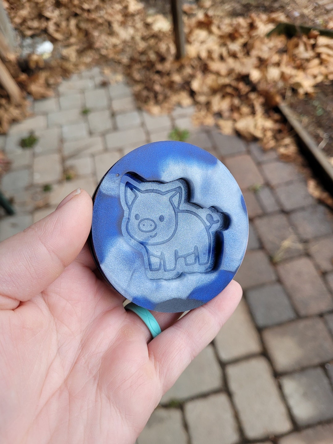 Pig Mold, Silicone Mold, Small Mold, Mold, Resin Mold, Farm Animal Mold ...