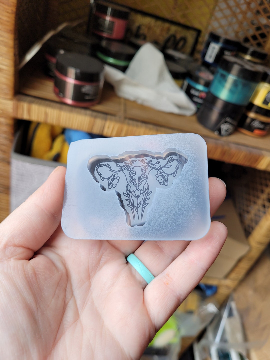 Uterus Mold, Female Mold, Ovary Mold, Reproductive Mold, Floral Mold ...