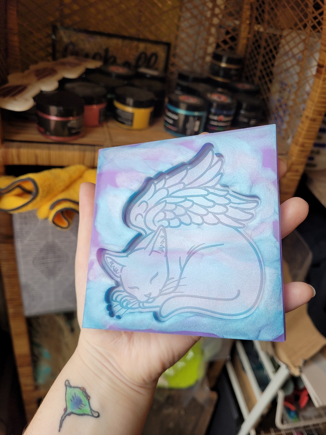 Pet Mold, Memorial Mold, Pet Memorial Mold, Pet Angel Mold, Cat ...