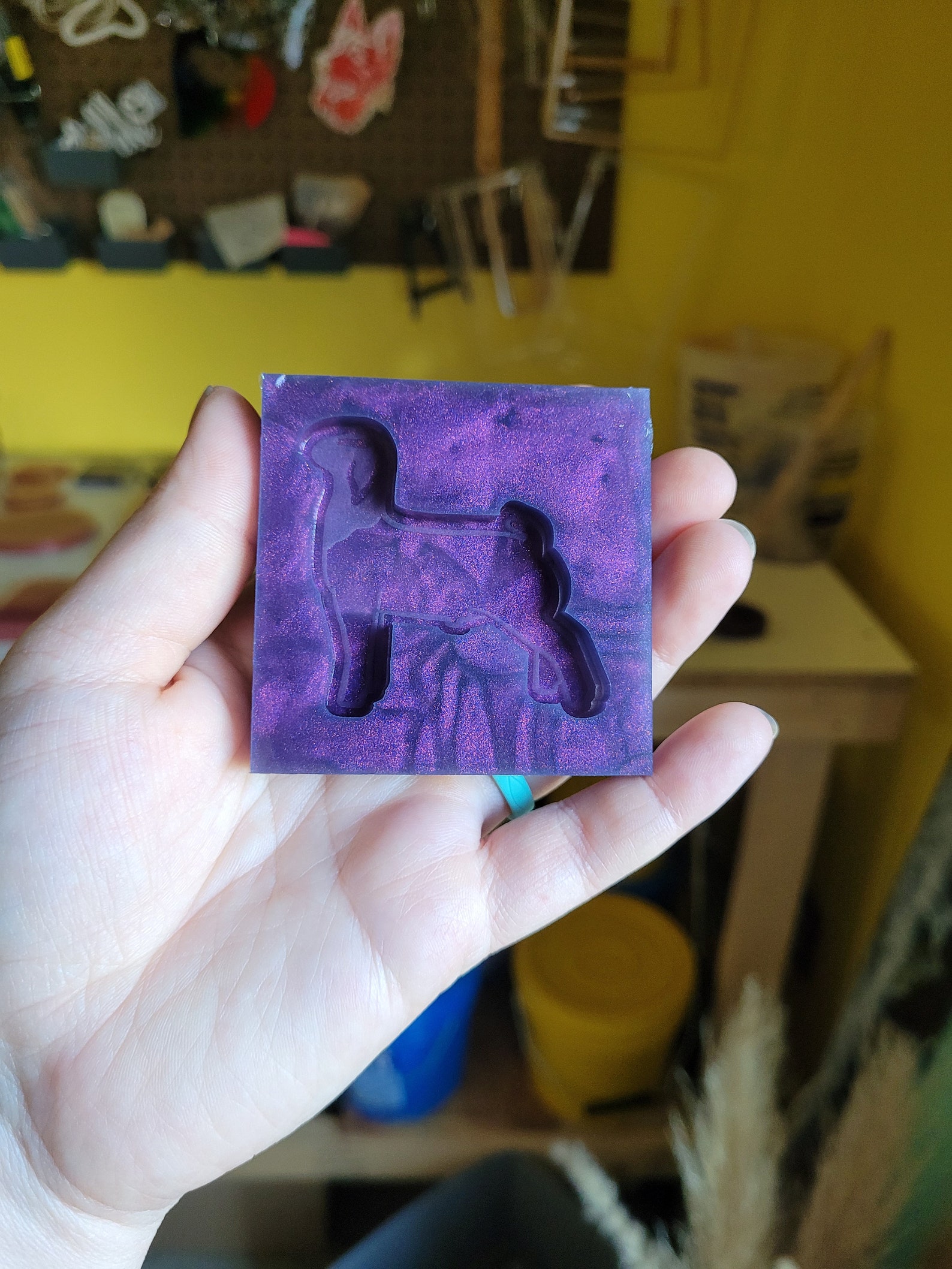 2-inch, Goat Keychain Mold, Show Goat Mold, Goat Mold, Buck Mold, Resin ...