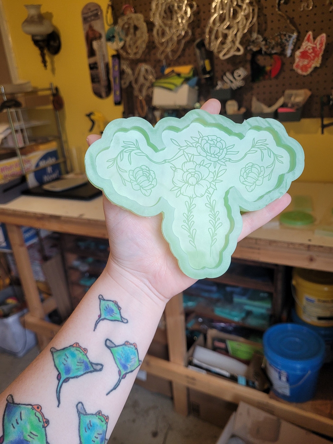 Uterus Mold, Female Mold, Ovary Mold, Reproductive Mold, Floral Mold ...