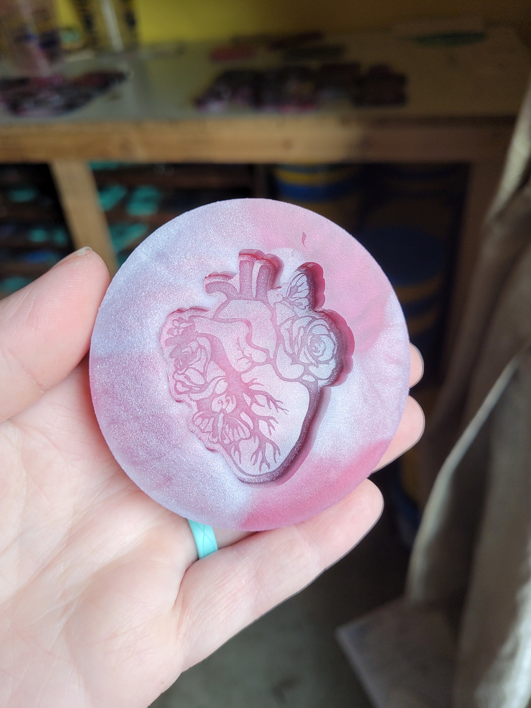 Heart Mold, Resin Mold, Crafting Mold, Craft Mold, Anatomy Mold, Organ ...