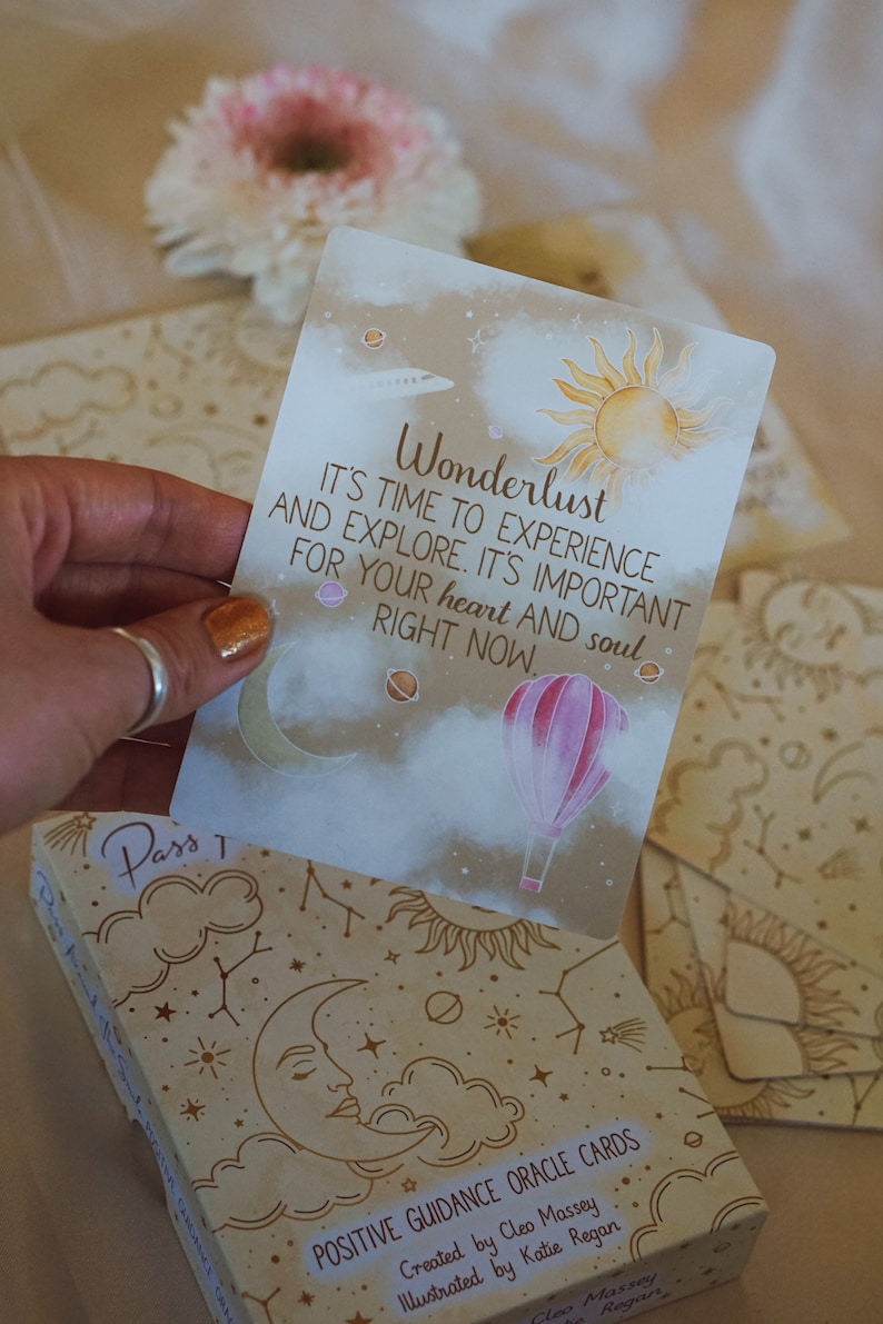 Positive Guidance Oracle Cards - Etsy