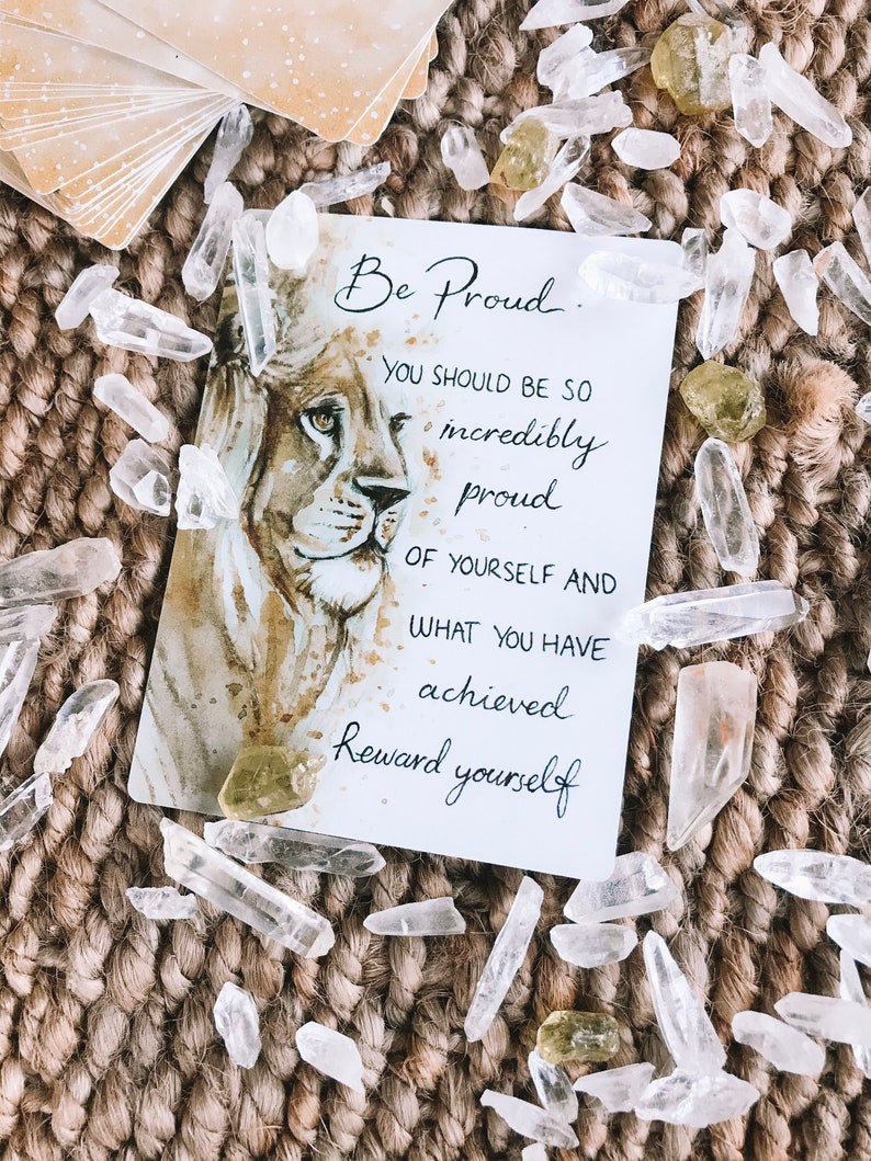 Positive Guidance Cards Oracle Cards Angel Cards | Etsy