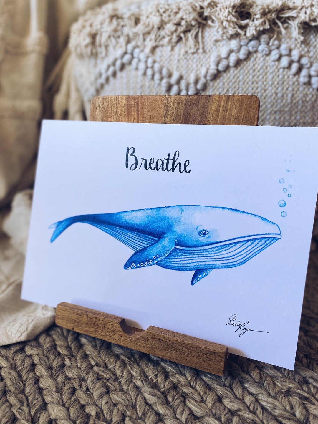 Breathe Print - Etsy