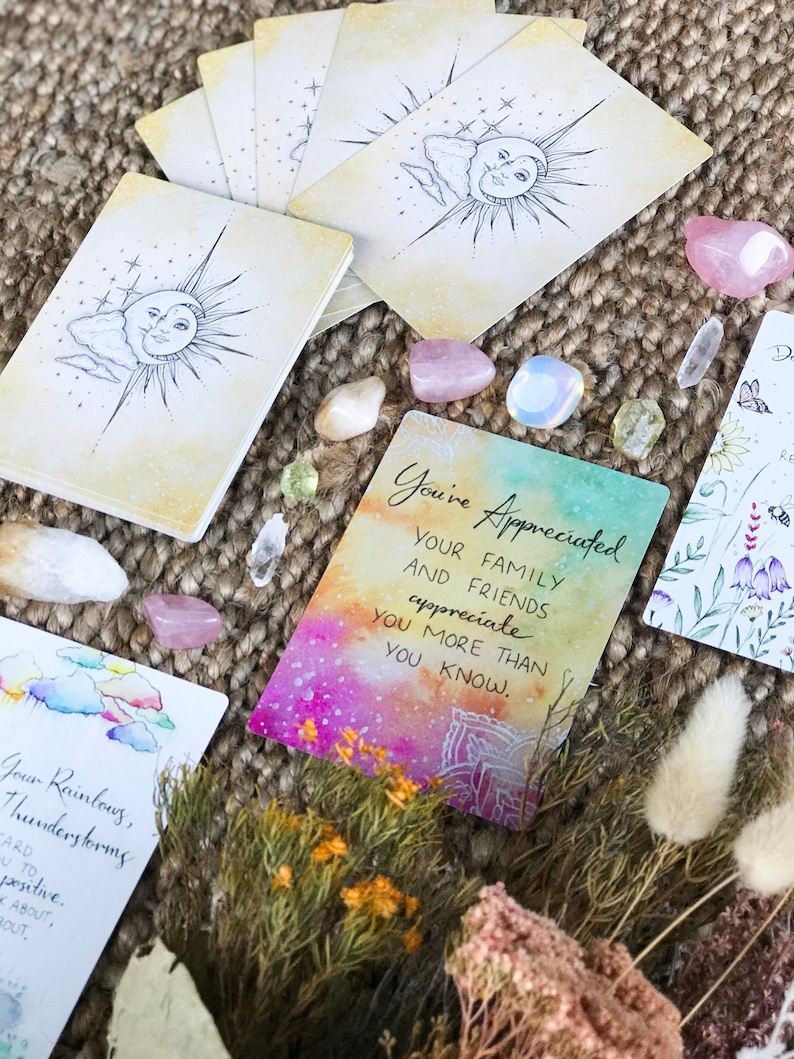 Positive Guidance Cards Oracle Cards Angel Cards | Etsy