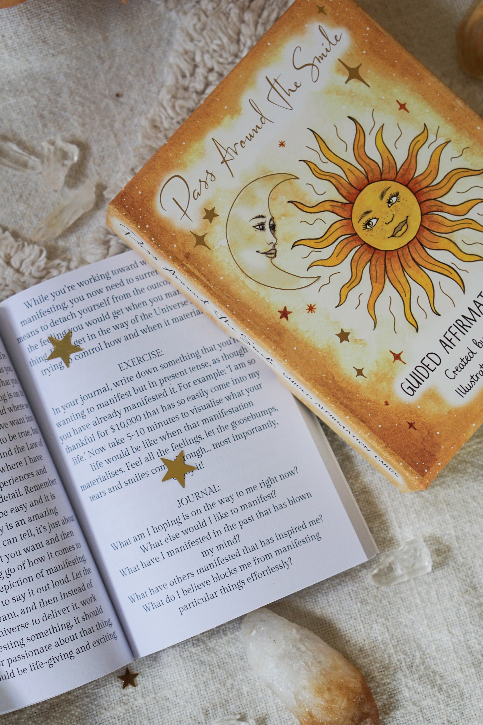 Guided Affirmation Cards Oracle Cards for Beginners | Etsy Australia