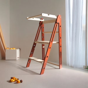 Montessori Helper Stool | Compact & Sturdy Kitchen Tower | Interactive ...